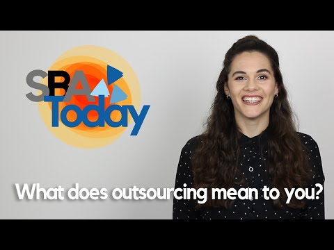 What does outsourcing mean to you?