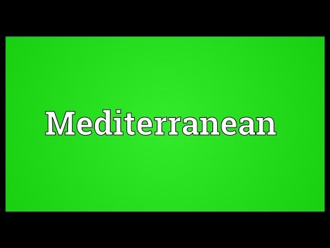 Mediterranean Meaning