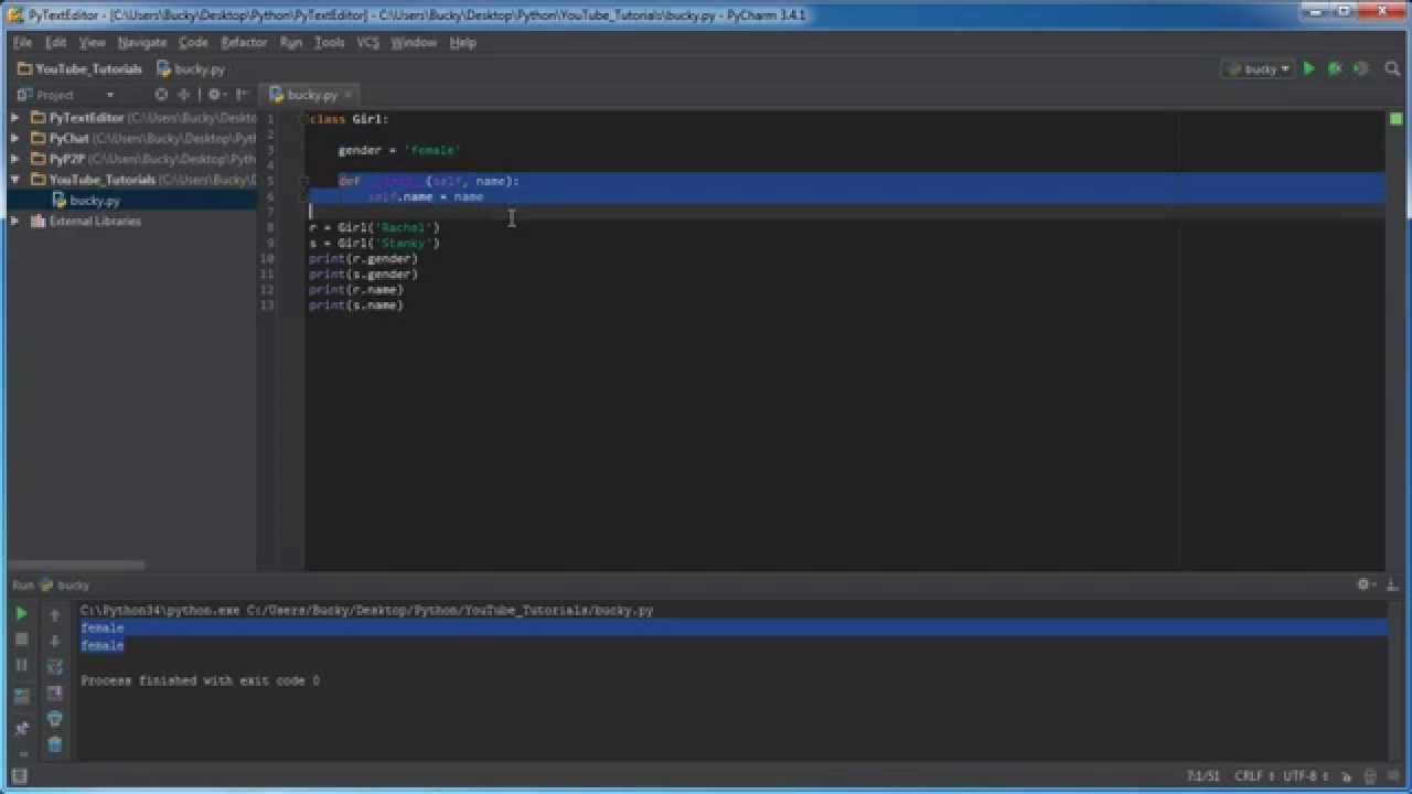 Python Programming Tutorial - 31 - Class vs Instance Variables