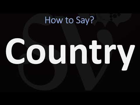 How to Pronounce Country? (CORRECTLY)