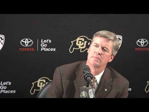 Coach Mike MacIntyre Press Conference.