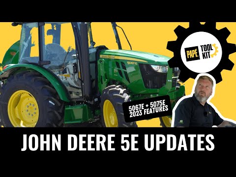 John Deere 5E Series with Premium Cab 2023