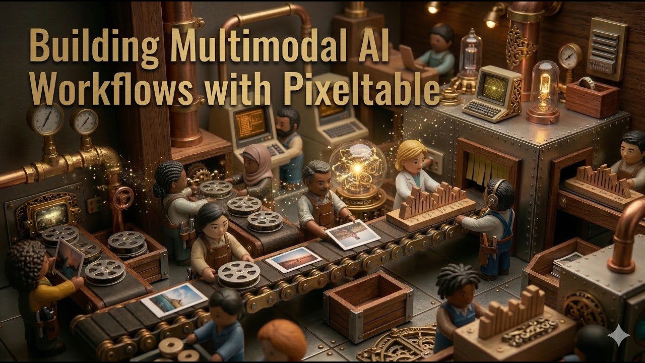Building Multimodal AI Workflows with Pixeltable in Python