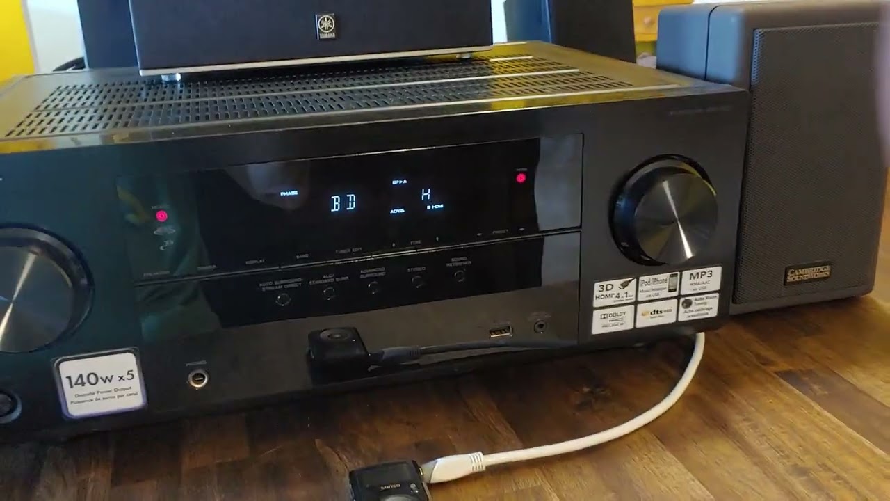 Pioneer VSX-522 Stereo Surround Receiver 140 Watts x5. Demo with Remote.