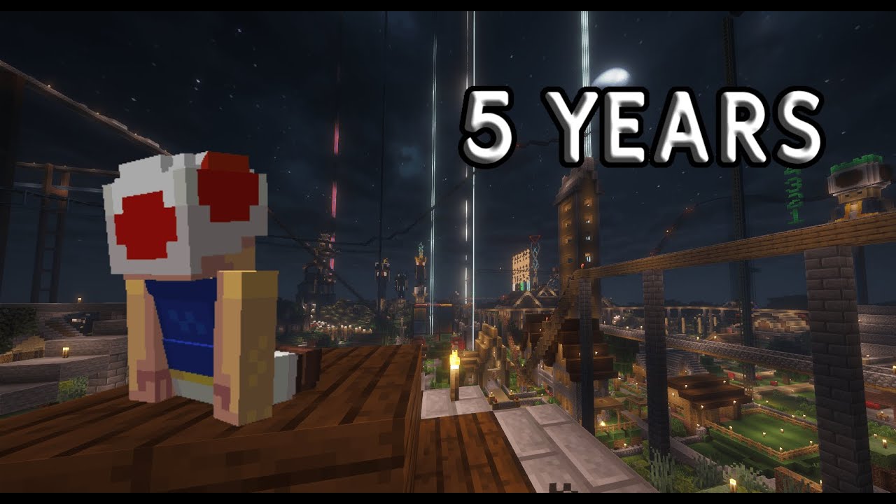 I Spent 5 YEARS in Minecraft Survival (WORLD TOUR)
