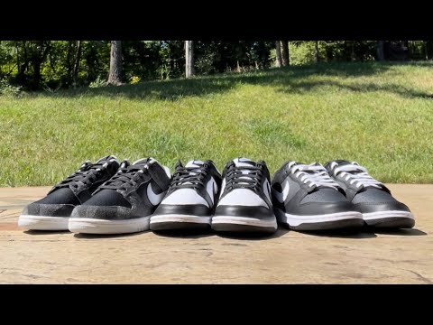 Black & White Dunk Low Battle - Wear One - Sell One - Hold One on Ice - What Would You Do???