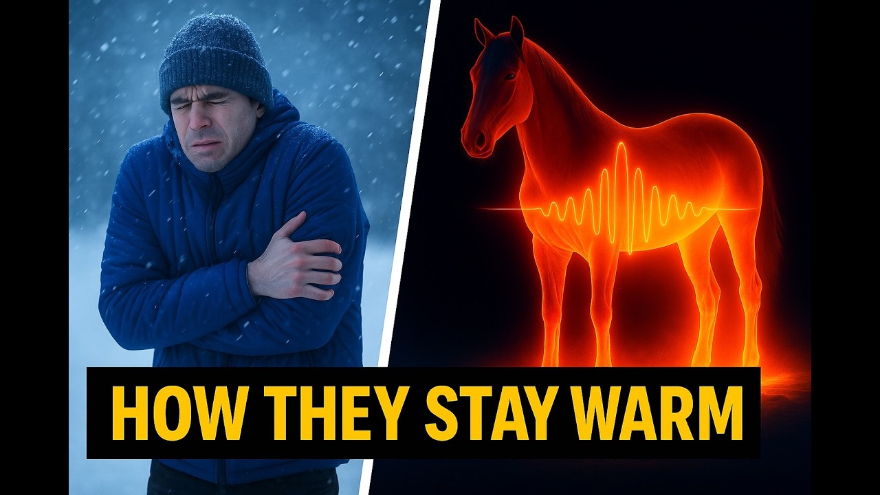 Why Horses Don’t Freeze in Winter | The Engineering of the Winter Coat.