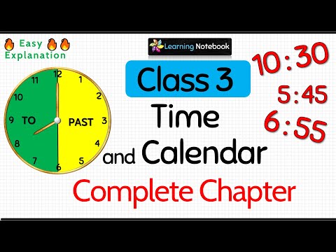 Concept of Time Video Lecture - Mathematics Olympiad for Class 3