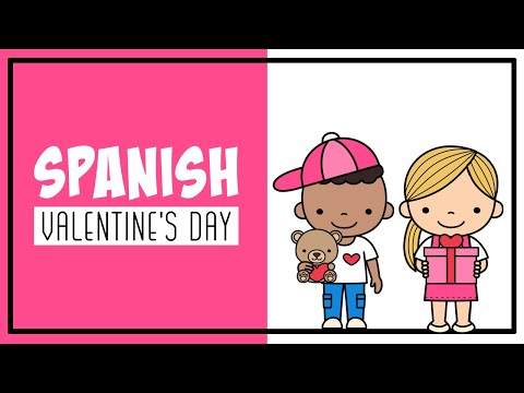 Spanish for Kids | Valentine's Day Vocabulary in Spanish