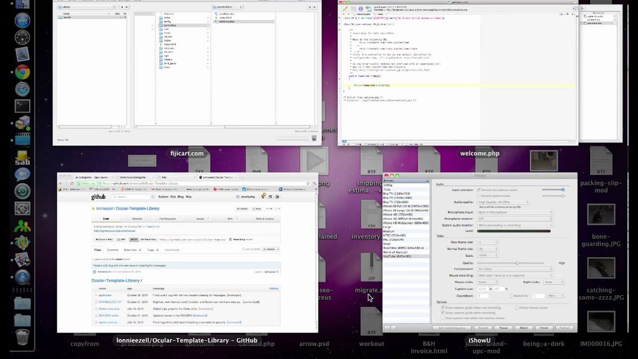 Codeigniter Template Video Tutorial