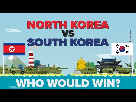 North Korea vs South Korea - Who Would Win - Army / Military Comparison
