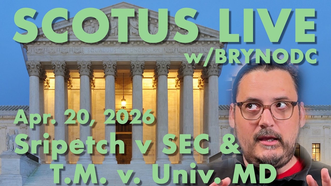 SCOTUS LIVE April 21, 2026 | AT&T and Verizon v. FCC | With BrynoDC