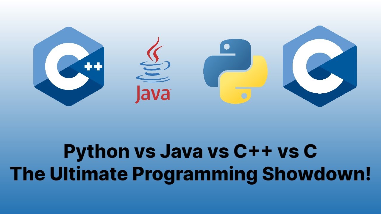 Python vs Java vs C++ vs C: The Ultimate Programming Showdown!