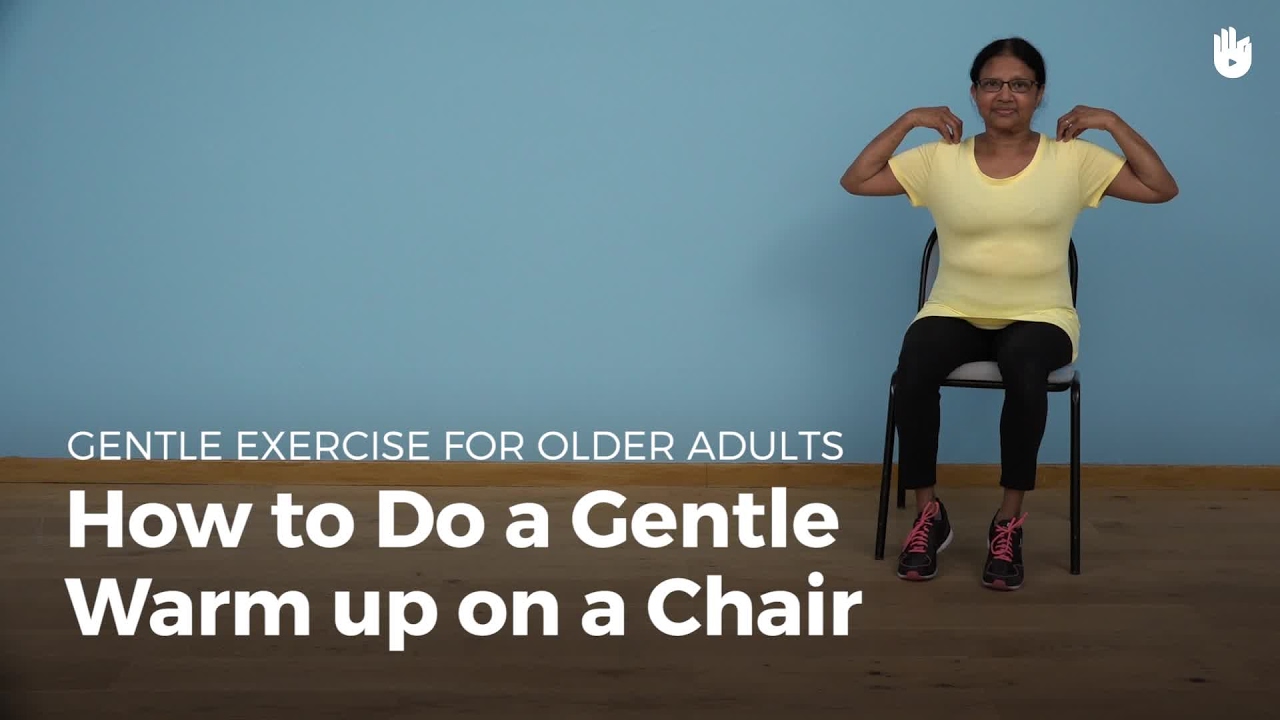 How to Warm Up - Gentle Exercise for Older Adults | Sikana