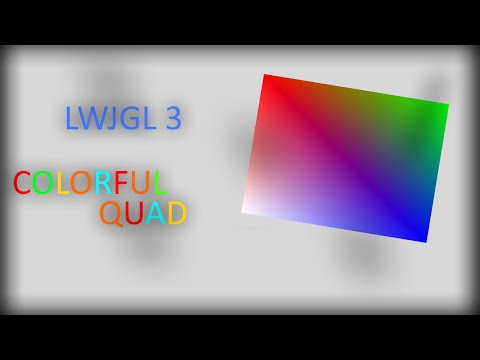 Java lwjgl 3 opengl tutorial - pleasemopla