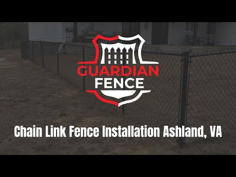 Chain Link Fence Installation Ashland, VA | Guardian Fence Company