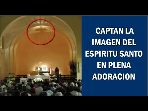 🔴Hace 9 Minutos! Captan la Imagen del Espíritu Santo en MEDJUGORJE al Momento de la ADORACION