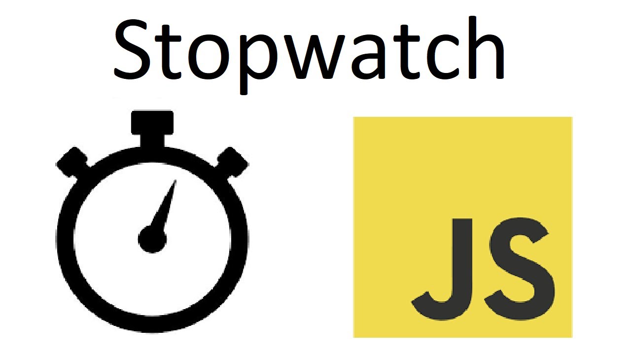 Create A Simple Stopwatch using JavaScript! | JS Stopwatch Tutorial