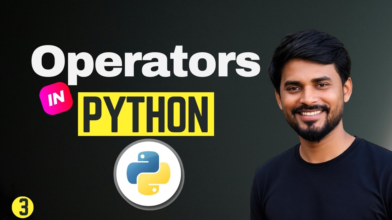 Learn Python Operators Fast | Operators in Python Tutorial for Beginners #agenticai #genai