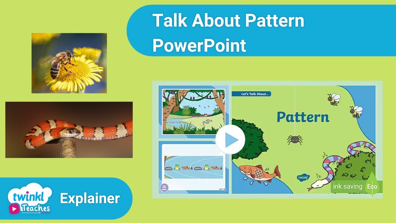 Talk About Pattern PowerPoint