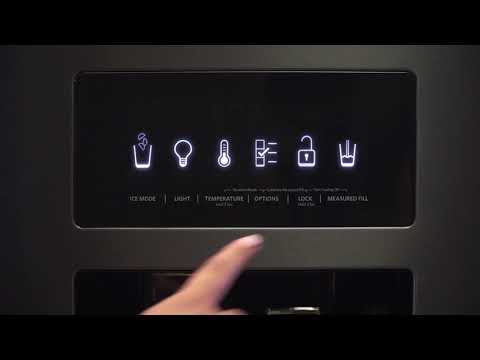 KitchenAid/ French Door Refrigerator(KRFF507HPS) / DISPENSER FEATURES