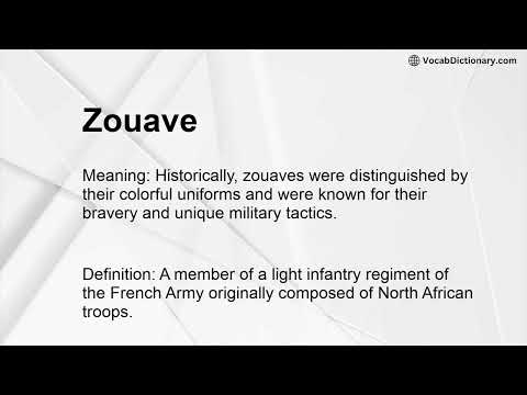 Zouave Meaning