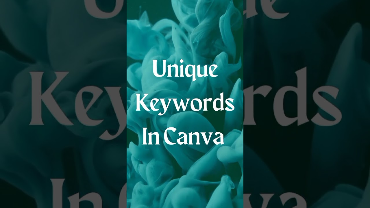 Best of Canva Elements Keywords