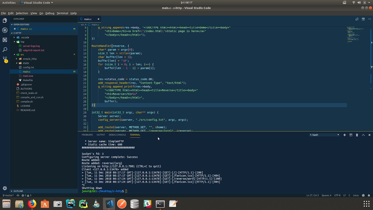 GitHub - JonSteinn/Simple-Http: A simple http framework in C