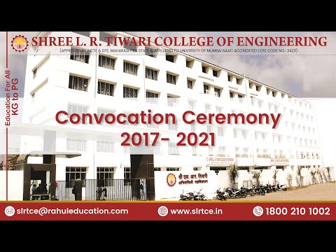 Convocation Ceremony Batch 2017-2021 #SLRTCE