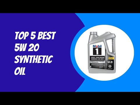 TOP 5 BEST 5W 20 SYNTHETIC OIL 2023