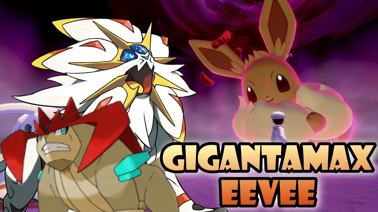 GIGANTAMAX EEVEE in Max Raid Battle this week !!!! Pokemon Sword and Shield