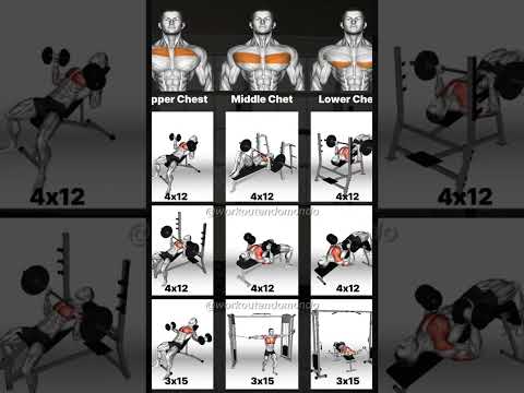 #Best Chest exercises for men #bodybuilding #exercise