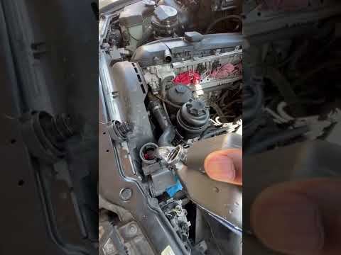 BMW coolant leak (common problem) #shorts #bmw #e46