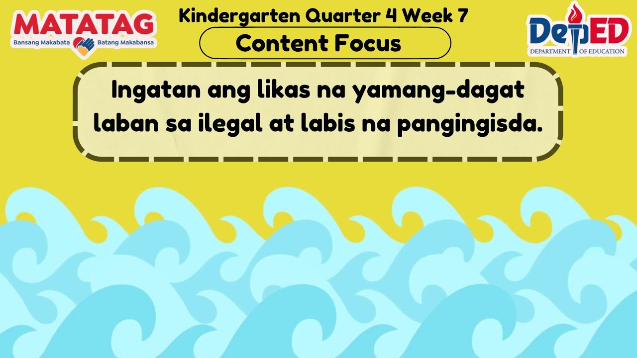 Kindergarten Quarter 4 Week 7