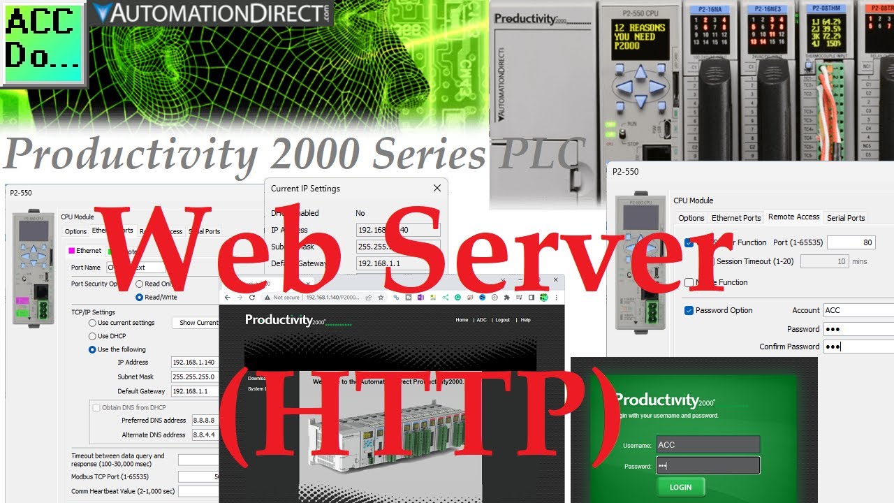 Unlock Your PLC's Hidden Web Server: Access Files Remotely