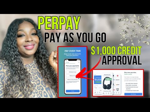 Perpay buy now pay later $1000 credit