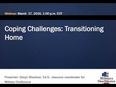 Coping Challenges: Transitioning Home Webinar
