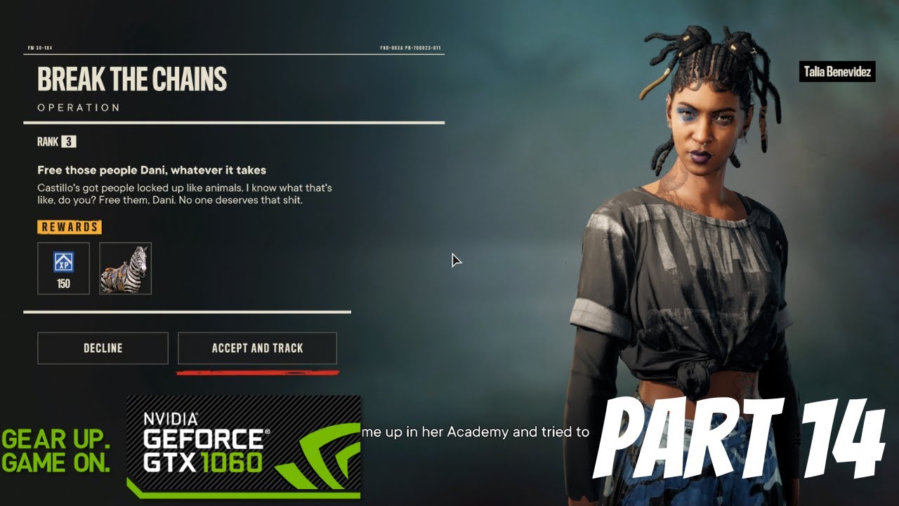 Far Cry 6 Part 15 Break The Chain,Meet talia at Catillo National Zoo