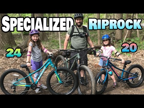 Specialized Riprock 24 and Riprock 20 - Great Mountain Bike for Kids!