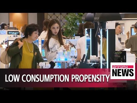 South Korea's percentage of income used for consumption hits 13-year low in 2017
