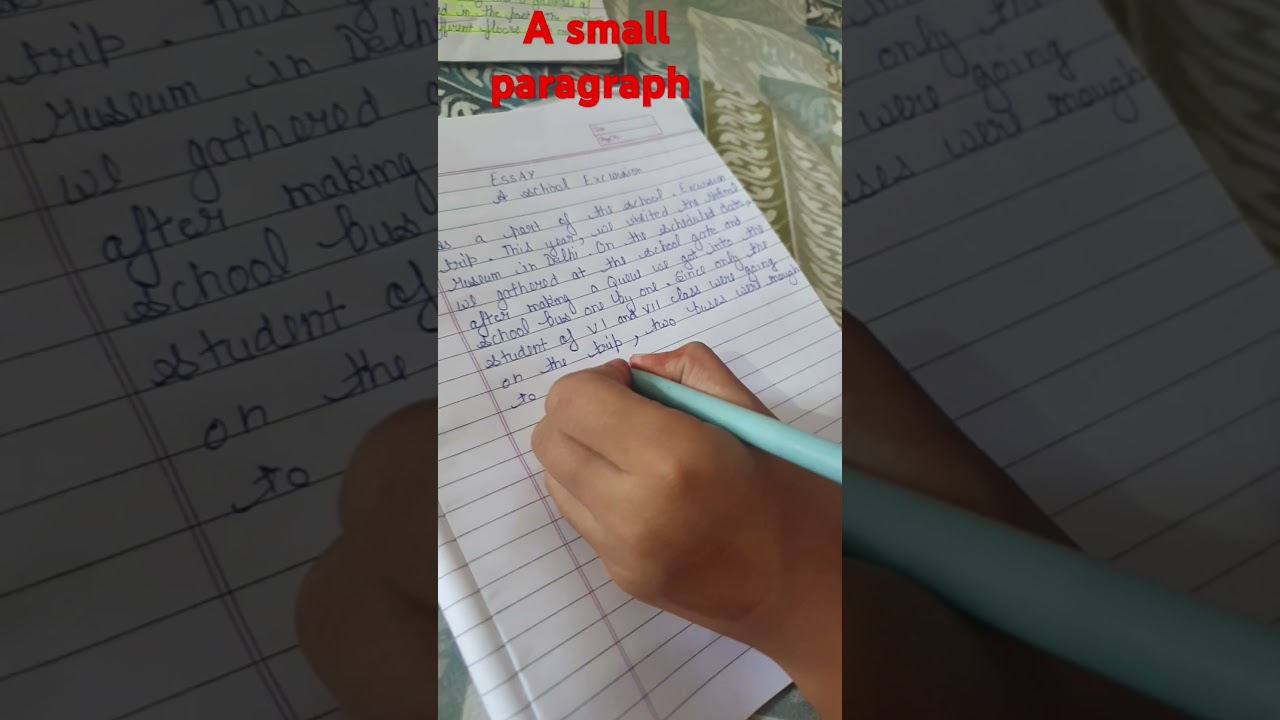 A School Excursion ESSAY 📃📄