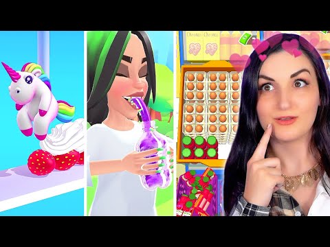 I Tried Oddly Satisfying FOOD App Games