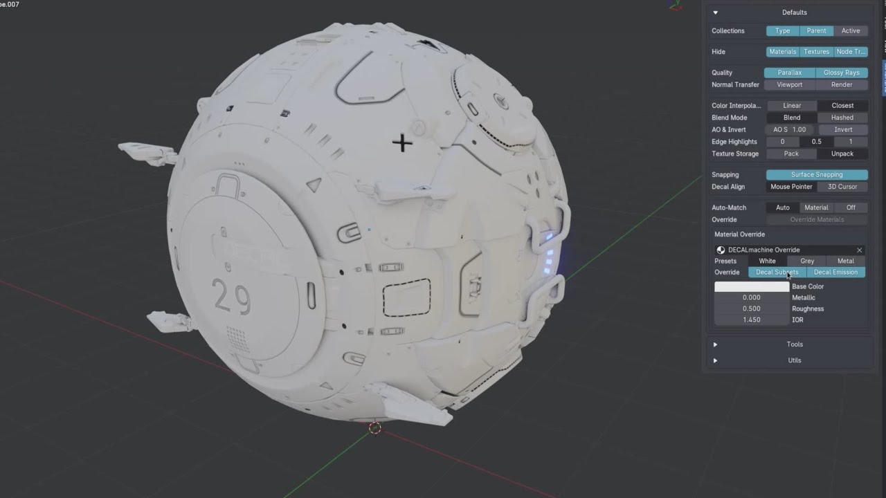 DECALmachine 2.9 - Material Overrides
