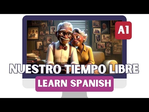 Learn SPANISH with STORIES for beginners | Verbo gustar y vocabulario del tiempo libre