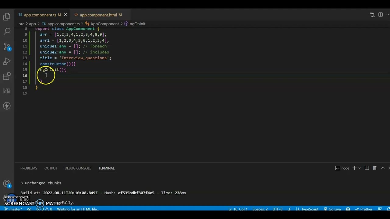 In Angular, remove duplicate value's from array using forEach & includes.