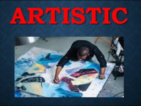 Artistic meaning in Hindi | Learn English Vocabulary with Hindi Translations and Example Sentences