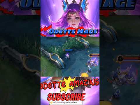 ODETTE BUILD 1 HIT#odette #mlbb