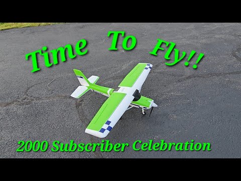 FMS Ranger V2 RC Plane. My First Flight in over 20 years!