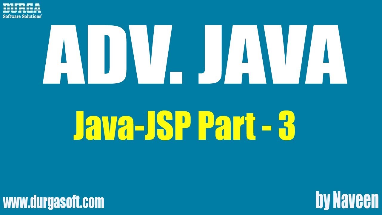 Adv Java-JSP-Part 3