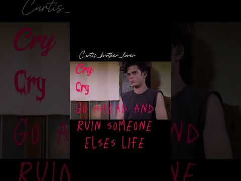 Ponyboy after Johnny and dally dies #theoutsiders #edit @curtissfx #curtisfx300comp